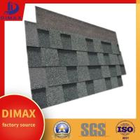 China Colored Fiberglass Asphalt Shingles Stone Coated Composite Type Roofing Shingles Roof Tile for sale