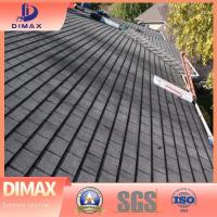 China 2layers Colored Stone Coated Fiberglass Asphalt Roof Shingles Fireproof for sale