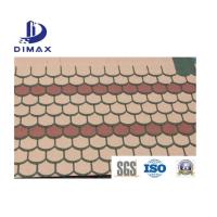 China Colored Fiberglass Asphalt Shingles Stone Coated Composite Type Roofing Shingles Roof Tile for sale