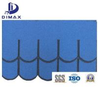 China Colored Fiberglass Asphalt Shingles Stone Coated 2layers Roofing Shingles Roof Tile for sale