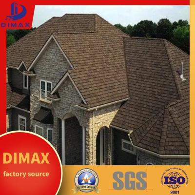 China Waterproof&Fire-resistant Colored Fiberglass Asphalt Shingles Luxury Asphalt Shingles for sale