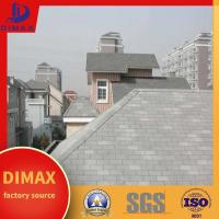 China 2layers Colored Stone Coated Fiberglass Asphalt Roof Shingles Fireproof for sale