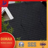 China 2layers Colored Stone Coated Fiberglass Asphalt Roof Shingles Fireproof for sale