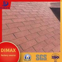 China 2layers Colored Stone Coated Fiberglass Asphalt Roof Shingles Fireproof for sale
