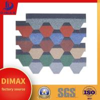 China Waterproof&Fire-resistant Colored Fiberglass Asphalt Shingles Luxury Asphalt Shingles for sale