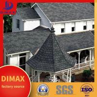 China 2layers Colored Stone Coated Fiberglass Asphalt Roof Shingles Fireproof for sale