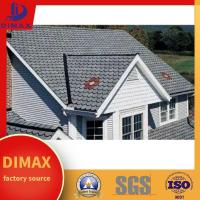 China 2layers Colored Stone Coated Fiberglass Asphalt Roof Shingles Fireproof for sale