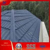 China 50years Warranty Roofing Materials Color Stone Chips Coated Steel Roofing Tile for sale
