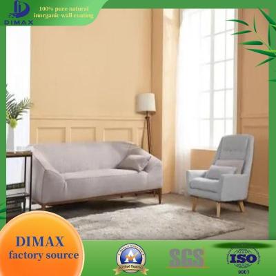 China Zero Formaldehyde Voc Purify Air Fire Resistant Inorganic Mineral Interior Exterior Paint for sale