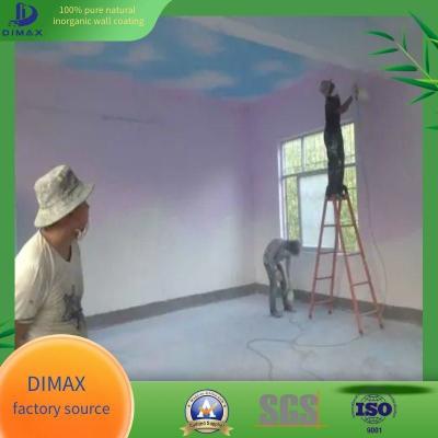 China Matte Color Delicate Finish Inorganic Mineral Wall Coating with Film Forming Matter for sale