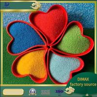China Yellow Colored Decorative Sand Granule Pottery Crack Resistance for sale