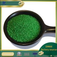 China High Temperature Calcined Good Color Rendering Green Play Sand Weather Resistant Ceramic Sand Granule for sale
