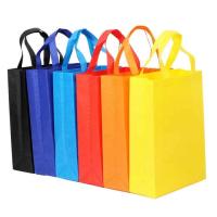 China Reusable Polypropylene Shopper Packaging Laminated  Non Woven Sac Shopping Tote pp Non-woven Shopping Bag for sale