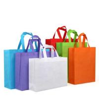 China Reusable Polypropylene Shopper Packaging Laminated  Non Woven Sac Shopping Tote pp Non-woven Shopping Bag for sale