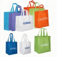 China Reusable Polypropylene Shopper Packaging Laminated  Non Woven Sac Shopping Tote pp Non-woven Shopping Bag for sale