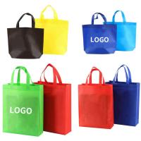 China Reusable foldable Non Woven Cheap Non woven Storage Shopping Bag Woven Bags for sale