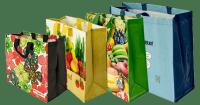 China Cheap Tote Bags Custom Printed Recyclable Fabric Non Woven Shopping Bags With Logo Custom Reusable Shopping Bags for sale