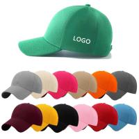 China Wholesale Custom logo Blank Solid Color Baseball Women Hats with Sports Plain logo Embroidery Adjustable Baseball Cap for Men for sale