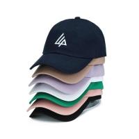 China Luxury 6 Panel Black Blank Cotton Unstructured Baseball Dad Hats Caps Sports Plain With Custom Embroidery Logo for Man Women for sale