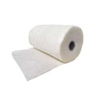 China Embossed Hot Air Nonwoven Fabric Roll Baby Diaper Topsheet Moon Pattern Thermal-bond Non Woven Fabric Single Layer for sale