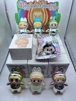 China POP MART LABUBU Generation 1 Exciting Macaron, Generation 2 Vinyl Face Blind Box, Generation 3 High Energy Ahead Action Figur for sale