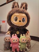 China POP MART LABUBU Generation 1 Exciting Macaron, Generation 2 Vinyl Face Blind Box, Generation 3 High Energy Ahead Action Figur for sale
