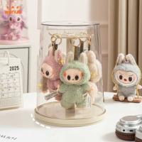 China POP MART LABUBU V2 Have a Set PVC Macarons Vinyl Face Series Heart Beating Trendy Plush Toy Figure Blind Box for sale