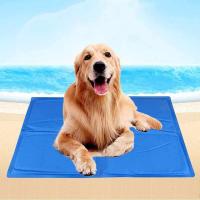 China Cooling Pad Reversible Pet Cool Mats Washable Dogs Cats Pet Non-Toxic Cooling Pads Summer Sleeping Kennel Mats for sale
