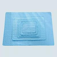 China Cooling Pad Reversible Pet Cool Mats Washable Dogs Cats Pet Non-Toxic Cooling Pads Summer Sleeping Kennel Mats for sale