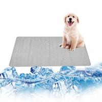 China Cooling Pad Reversible Pet Cool Mats Washable Dogs Cats Pet Non-Toxic Cooling Pads Summer Sleeping Kennel Mats for sale
