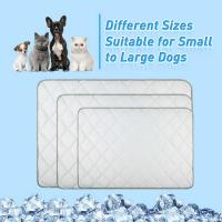 China Pet Blanket Cooling Dog Mat Comfortable Dog Bed Cooling Mat Famicheer Fashionable Solid Washable Waterproof Nylon for sale