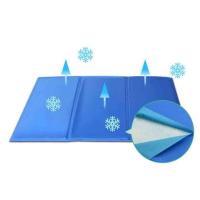 China Pet Blanket Cooling Dog Mat Comfortable Dog Bed Cooling Mat Famicheer Fashionable Solid Washable Waterproof Nylon for sale