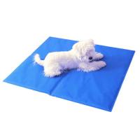 China Pet Blanket Cooling Dog Mat Comfortable Dog Bed Cooling Mat Famicheer Fashionable Solid Washable Waterproof Nylon for sale