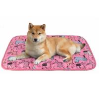 China Pet Blanket Cooling Dog Mat Comfortable Dog Bed Cooling Mat Famicheer Fashionable Solid Washable Waterproof Nylon for sale