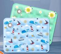 China Pet Blanket Cooling Dog Mat Comfortable Dog Bed Cooling Mat Famicheer Fashionable Solid Washable Waterproof Nylon for sale