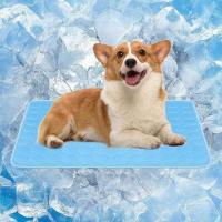 China Pet Blanket Cooling Dog Mat Comfortable Dog Bed Cooling Mat Famicheer Fashionable Solid Washable Waterproof Nylon for sale