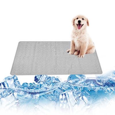China Modern Summer Cooling Mat for Pets Breathable and Washable Fiber Ice Mat for Hot Weather Travel-Friendly for Cats/Dogs for sale