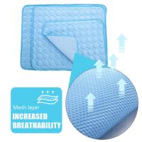 China Dog Cooling Mat Summer Pet Cold Bed Extra Large for Small Big Dogs Pet Accessories Cat Durable Blanket Sofa Cat Ice Pad Blanket for sale