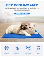 China Dog Cooling Mat Summer Pet Cold Bed Extra Large for Small Big Dogs Pet Accessories Cat Durable Blanket Sofa Cat Ice Pad Blanket for sale