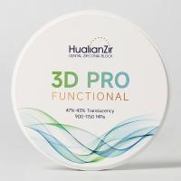 China 3D Functional CAD CAM Bridge Dental Zirconia Block For Natural Looking Restorations for sale