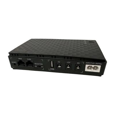 China 110v 220v Input Voltage DC Mini Ups With POE And 10400mah Battery Capacity for sale