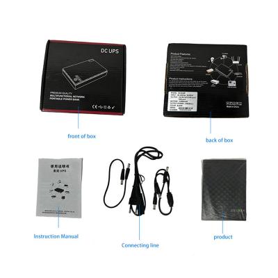 China 10400mah 8800mah DC Ups 5v Power Supply For Wifi Router And Modem for sale