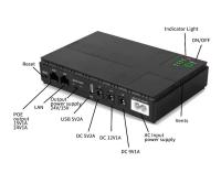 China Mini Ups For Router And Nitro Modems 10400mah 8800mah Mini Ups Poe Port for sale