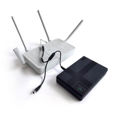 China 220v 110v Input Smart Mini Ups Battery Backup 10000mah With Poe Port 24v 15v for sale