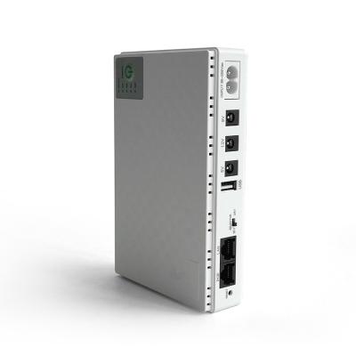China POE Mini UPS 12V 2A Uninterruptible Power Suply Mini Ups 18w 36w 12000mah Max for sale