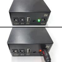 China Mini UPS 12V Uninterruptible Power Supply DC Output 5v 9v 12v Mini Ups for sale