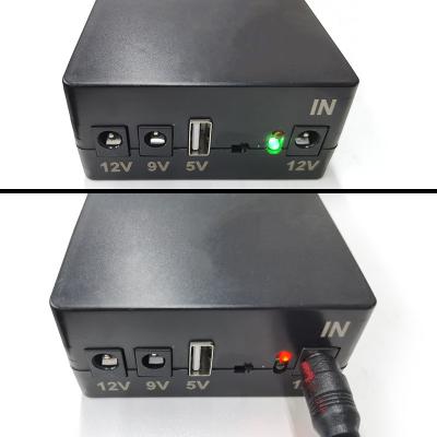 China Mini UPS 12V Uninterruptible Power Supply DC Output 5v 9v 12v Mini Ups for sale