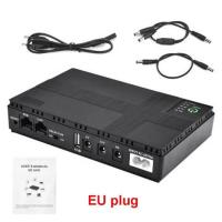 China 5v 9v 12v DC UPS For Router Uninterruptble Power Supply Mini Dc Ups 10400mah for sale