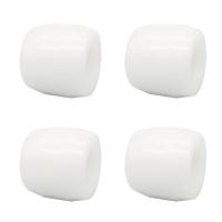 China 80mm Diameter Durable Nylon Load Wheels With Bearings For Manual Pallet Jacks for sale