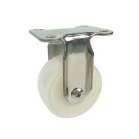 China 2 Inch Small Size Light Duty Stainless Steel Casters Waterproof Solid Nylon Caster Wheels OEM for sale
